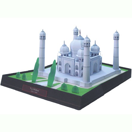 Jual DIY Papercraft Diorama Taj Mahal, India | Shopee Indonesia