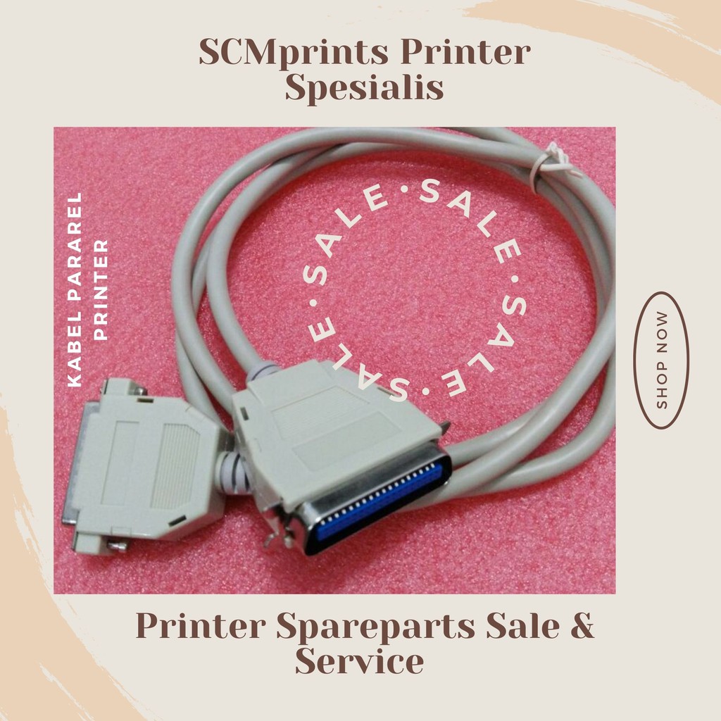 Jual Kabel Printer Pararel 25 pin Cable LPT Printer DB25 Cable Pararel ...
