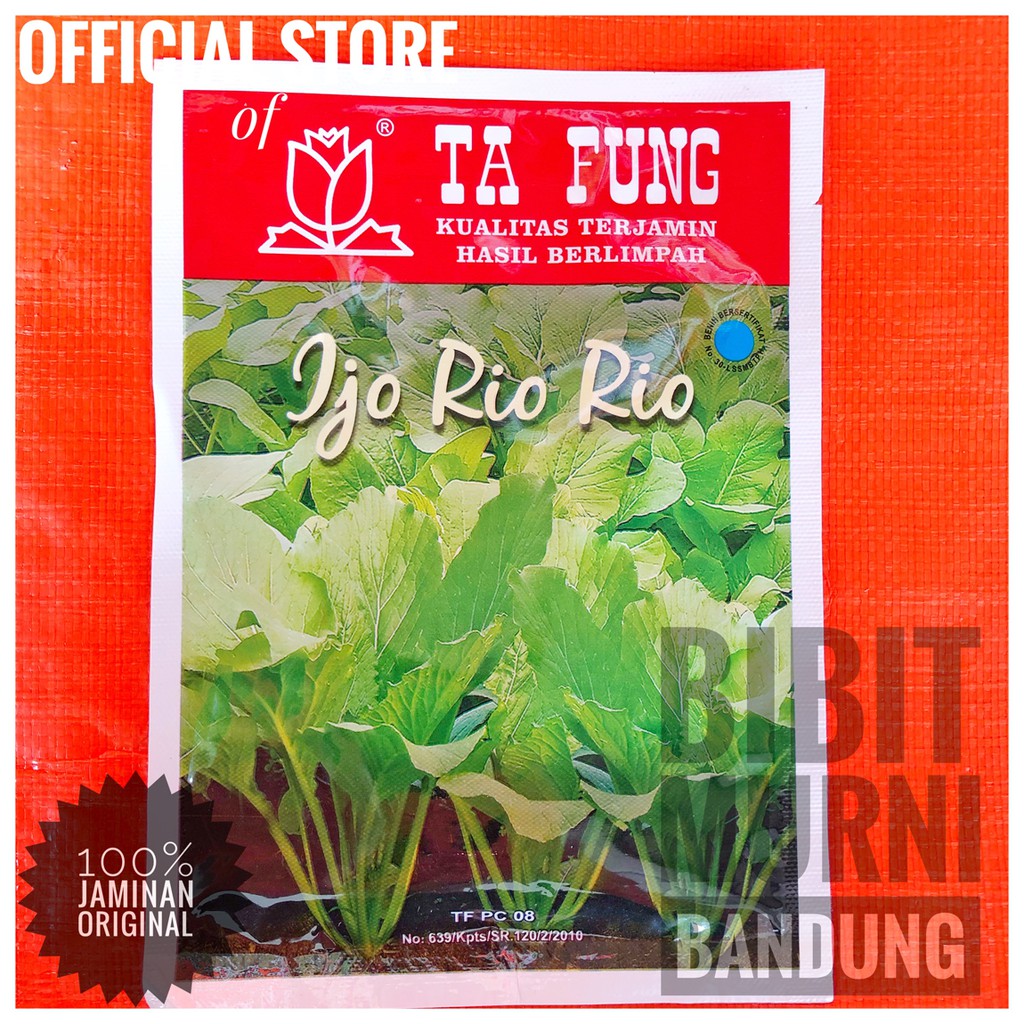 Jual BENIH BIBIT CAISIM TSOI SIM IJO RIO RIO 20 GRAM ORIGINAL PACK ...
