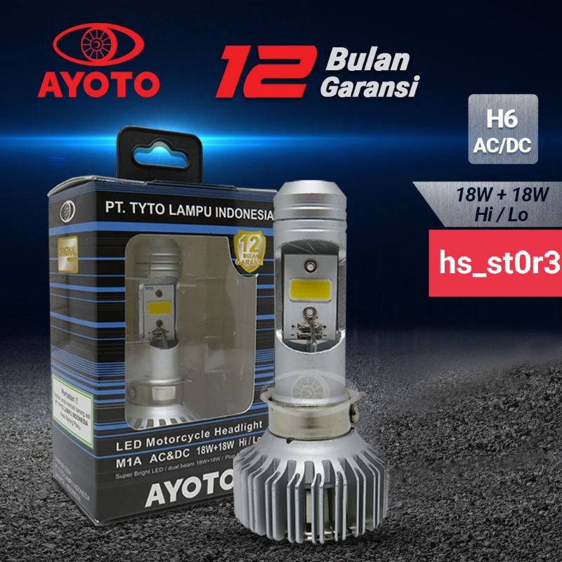 Jual LAMPU LED MOTOR MATIC LAMPU DEPAN MOTOR LED LAMPU MOTOR AC DC M1A ...