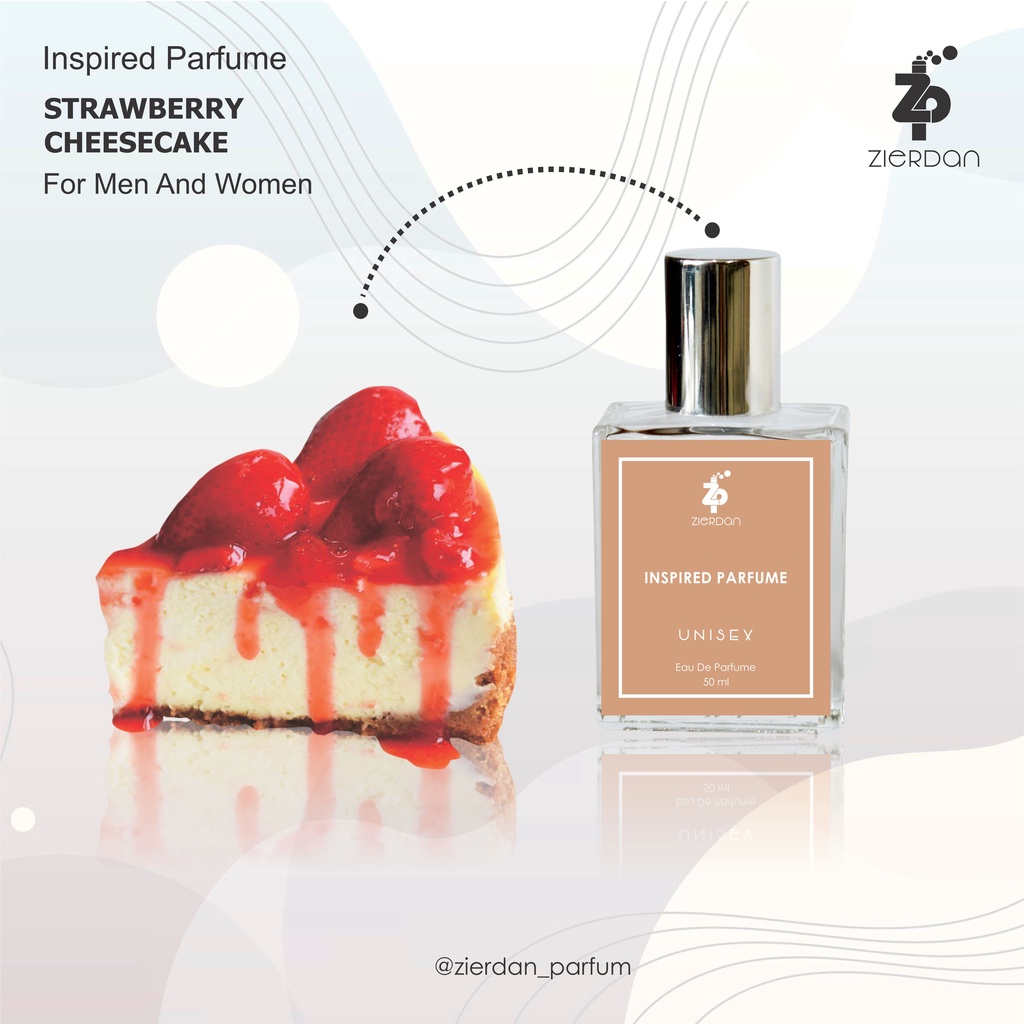 Jual Zierdan Inspired Parfum Strawberry Cheesecake Parfume Farfum ...