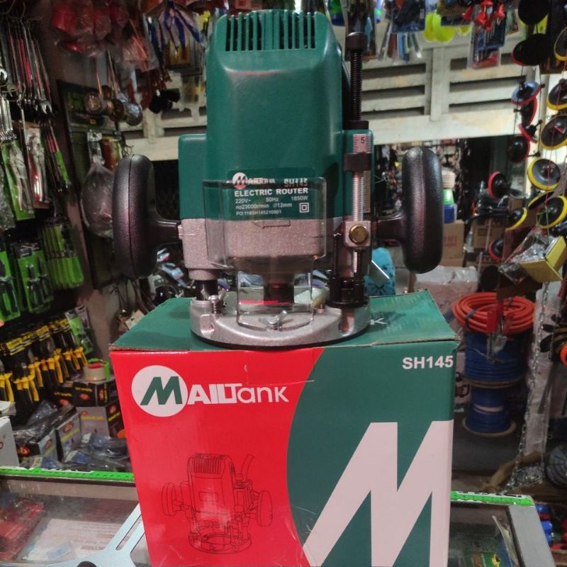 Jual mesin router mailtank 2 tangan (dua tangan) sh145/mesin profil ...