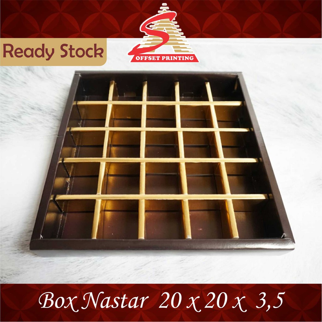 Jual Box Nastar/Box Coklat/Box Mochi (Inner isi 25pcs) | Shopee Indonesia