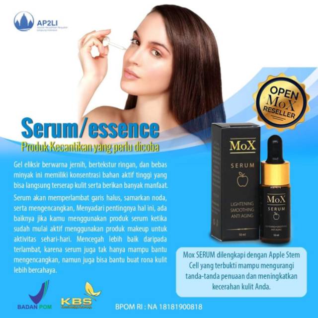 Jual SERUM MOX ( isi 2 botol serum ) | Shopee Indonesia