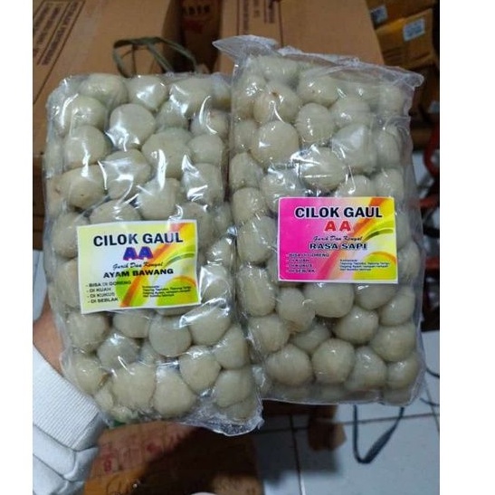 Jual Cilok AA isi 100 isi daging ayam/sapi | Shopee Indonesia