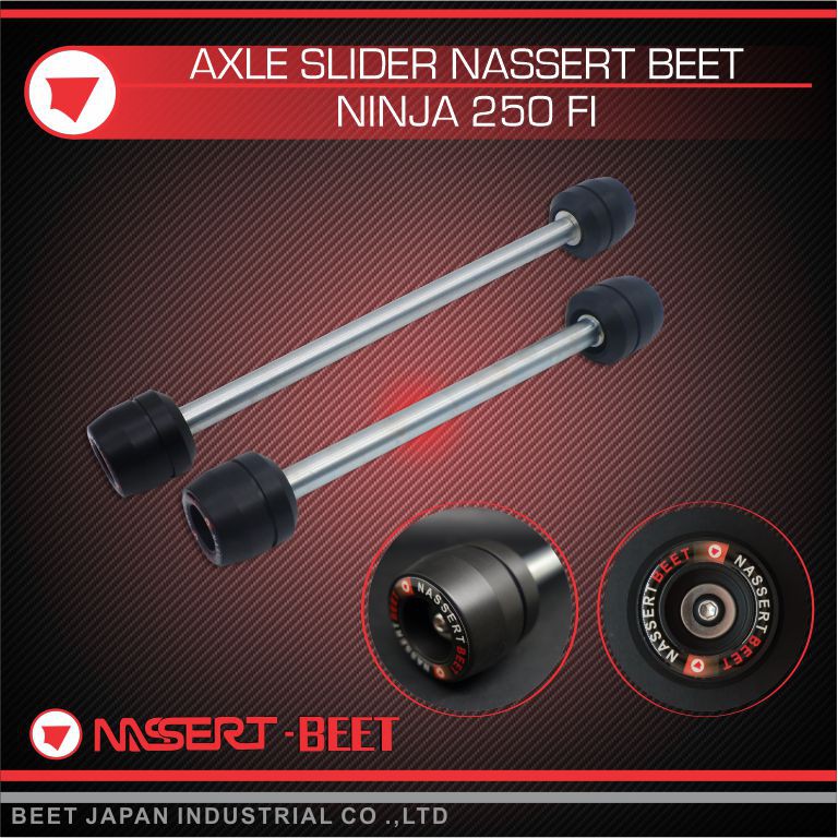 Jual Axle Slider pelindung roda as roda depan Nassert Beet Ninja 250 FI ...