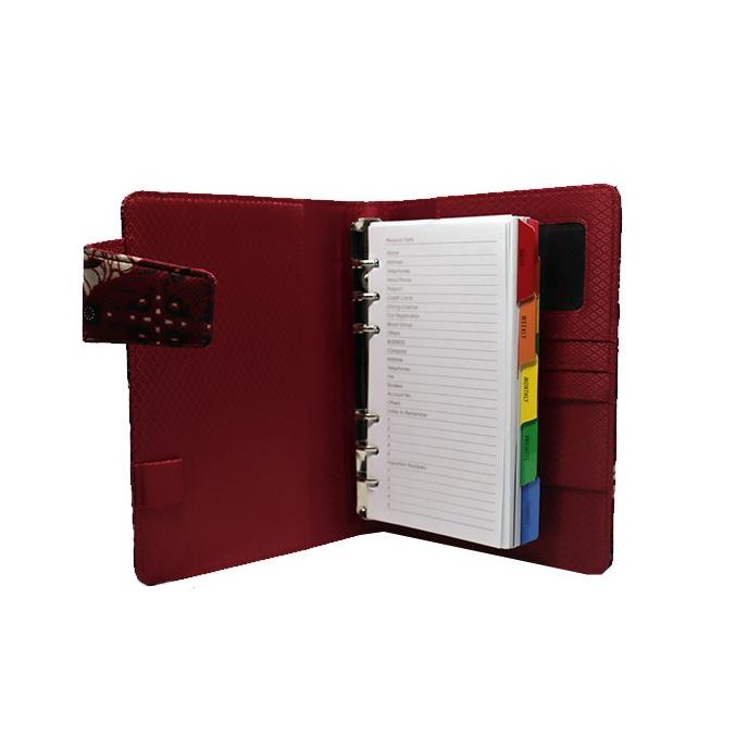 Jual Executive Planner Buku Agenda Notebook A5/B6 - Batik Edition (RED ...
