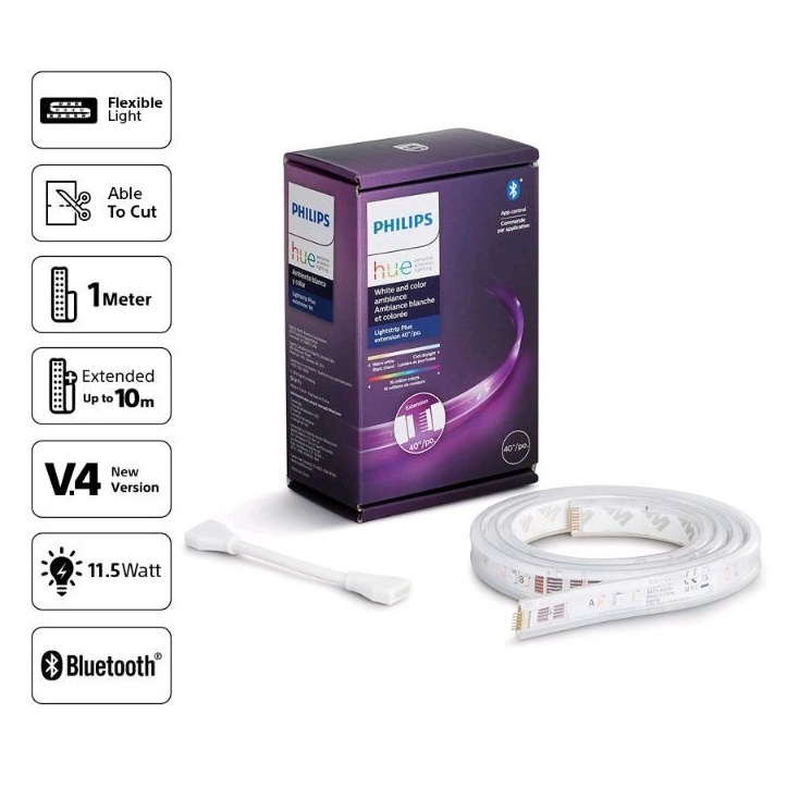 Jual Philips Hue LightStrip Plus 1M Exstension Original 100% Light ...