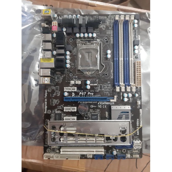 Jual Mainboard LGA 1155 ASROCK P67 PRO3 | Shopee Indonesia