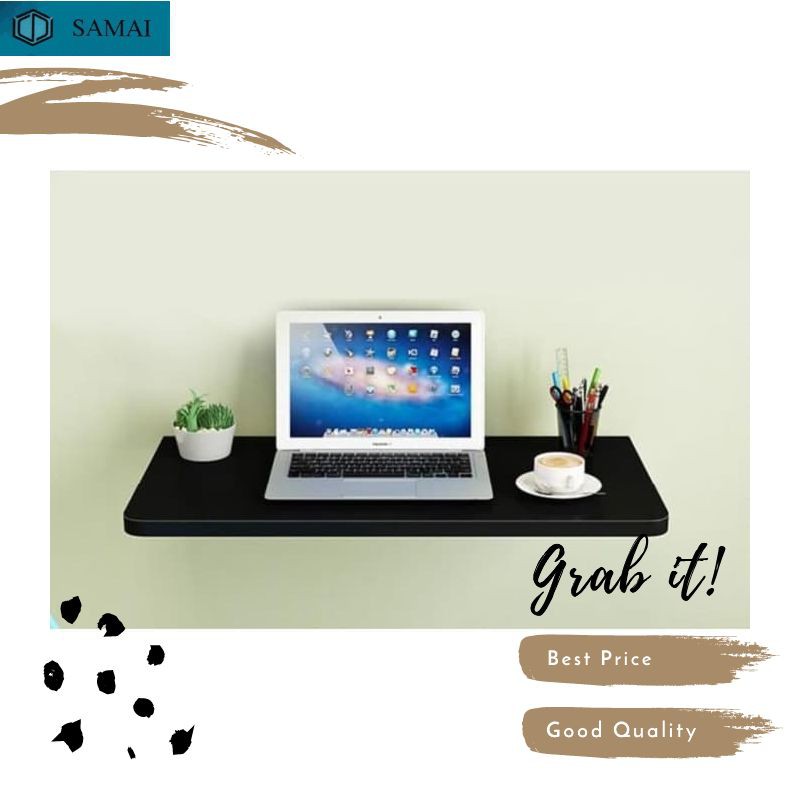 Jual Meja Lipat Rak Dinding Minimalis Meja Lipat Dinding Ambalan ...