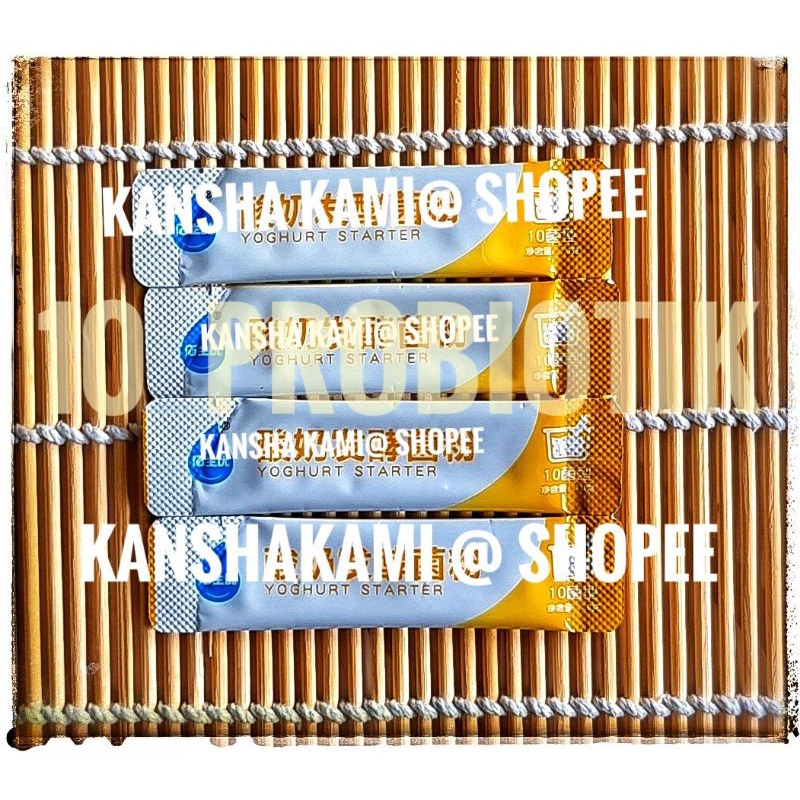 Jual BIBIT YOGURT / BIANG YOGURT 10 PROBIOTIC | Shopee Indonesia