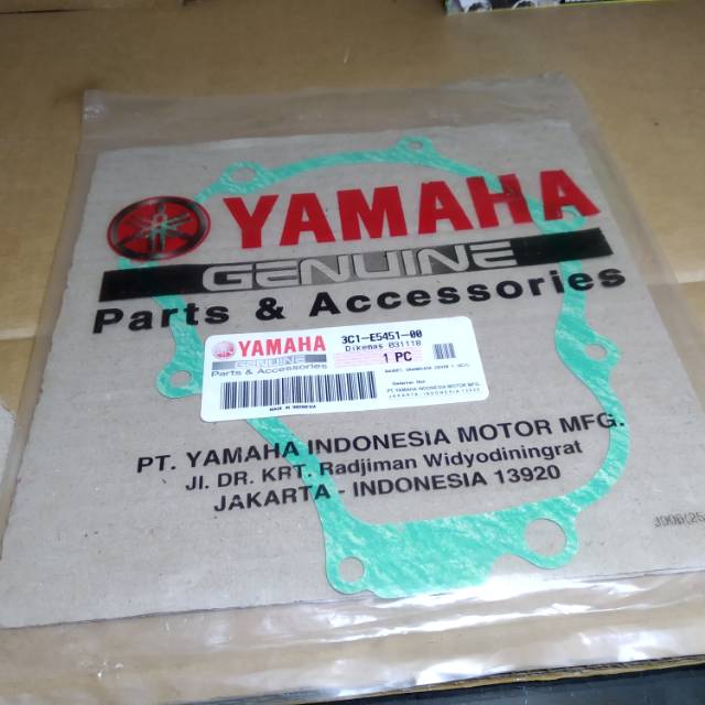 Jual Gasket 3C1 E5451 00 paking magnet yamaha vixion ORIGINAL YAMAHA ...