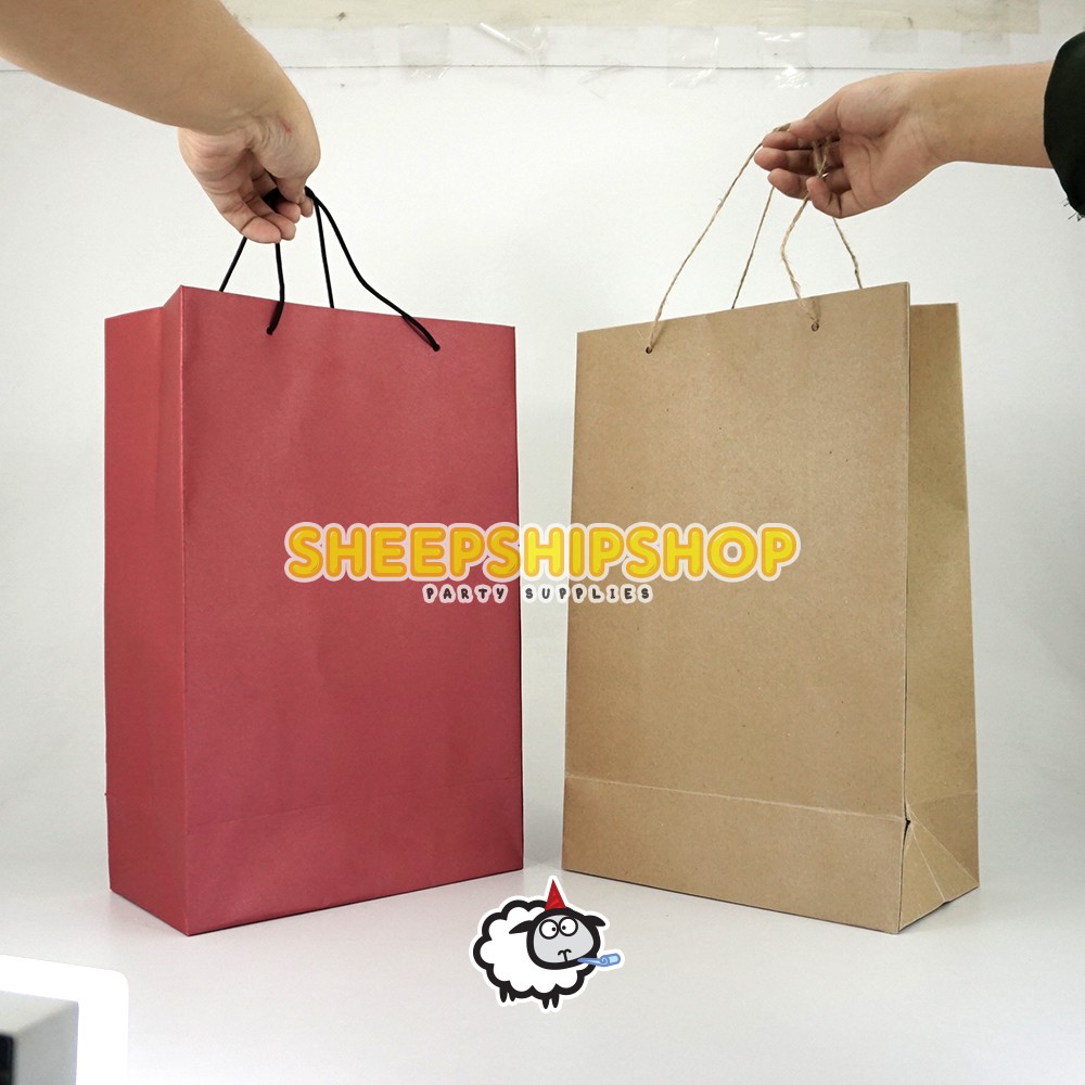 Jual ECERAN PAPER BAG FOLIO F4 High Quality Tas Kantong Kertas Samson ...