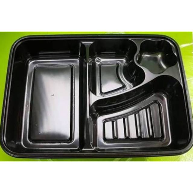 Jual (ISI 25PCS - 4S WARNA) Mika Bento 4 Sekat/ Box Bento/ Mika Lunch ...