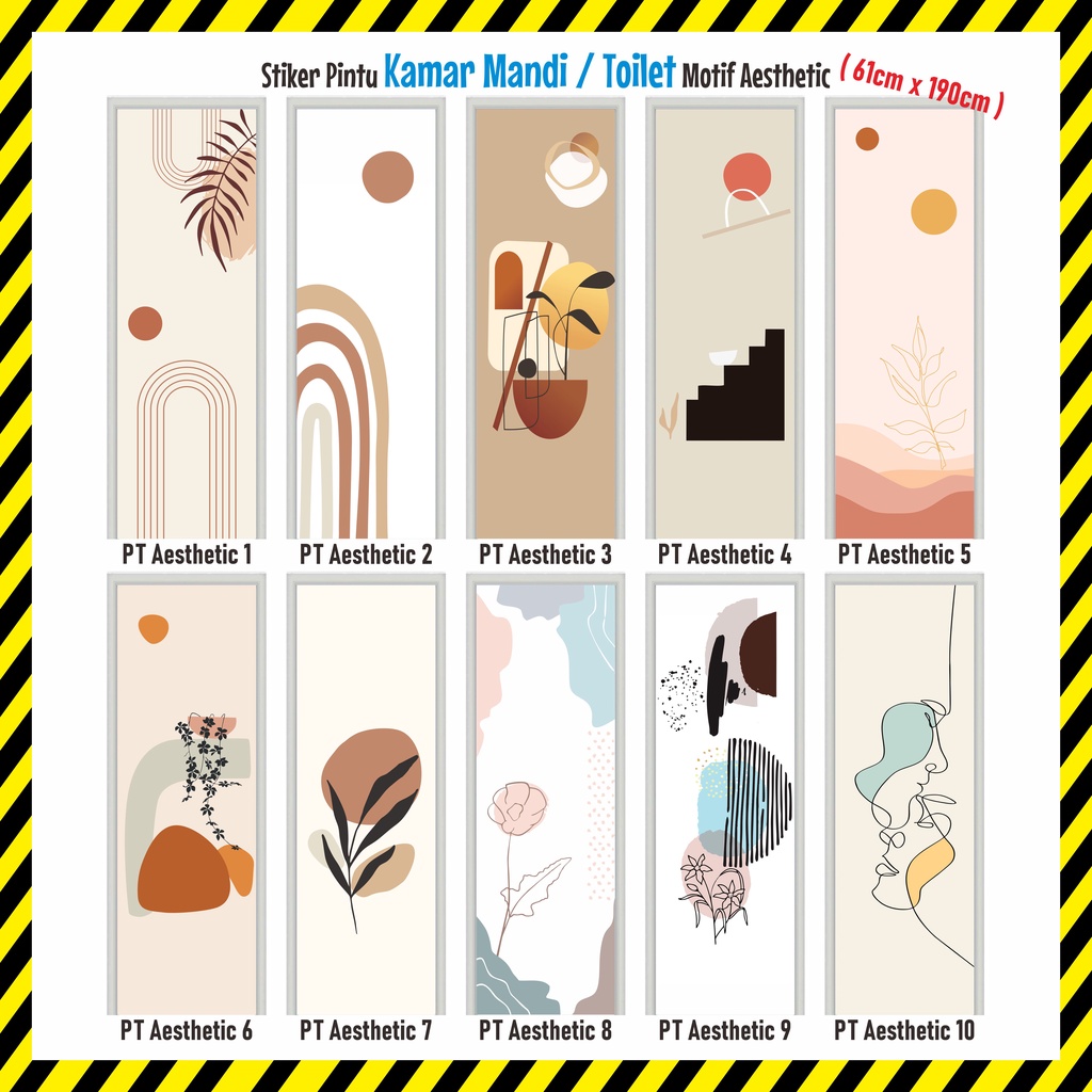 Jual STIKER Pintu Kamar Mandi dan STICKER Pintu Kamar Motif Terbaru ...