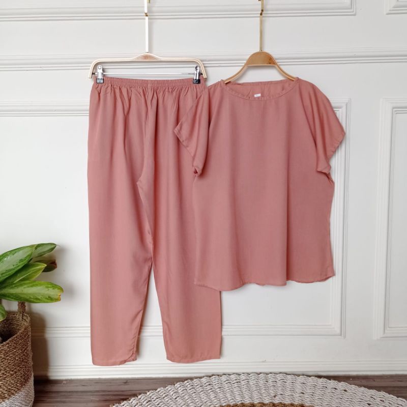 Jual BABYDOLL CELANA PANJANG POLOS | PIYAMA BABYDOLL | BABYDOLL RAYON ...