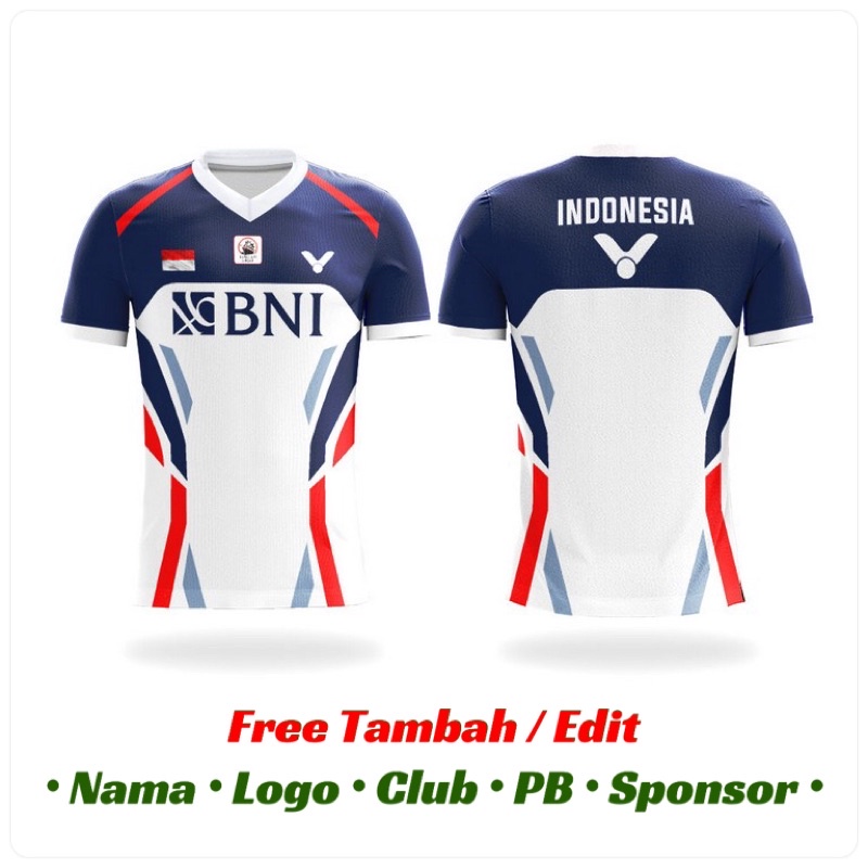 Jual Jersey Bulutangkis Badminton Custom | Baju Kaos Bulutangkis Badminton Custom | Dryfit ...