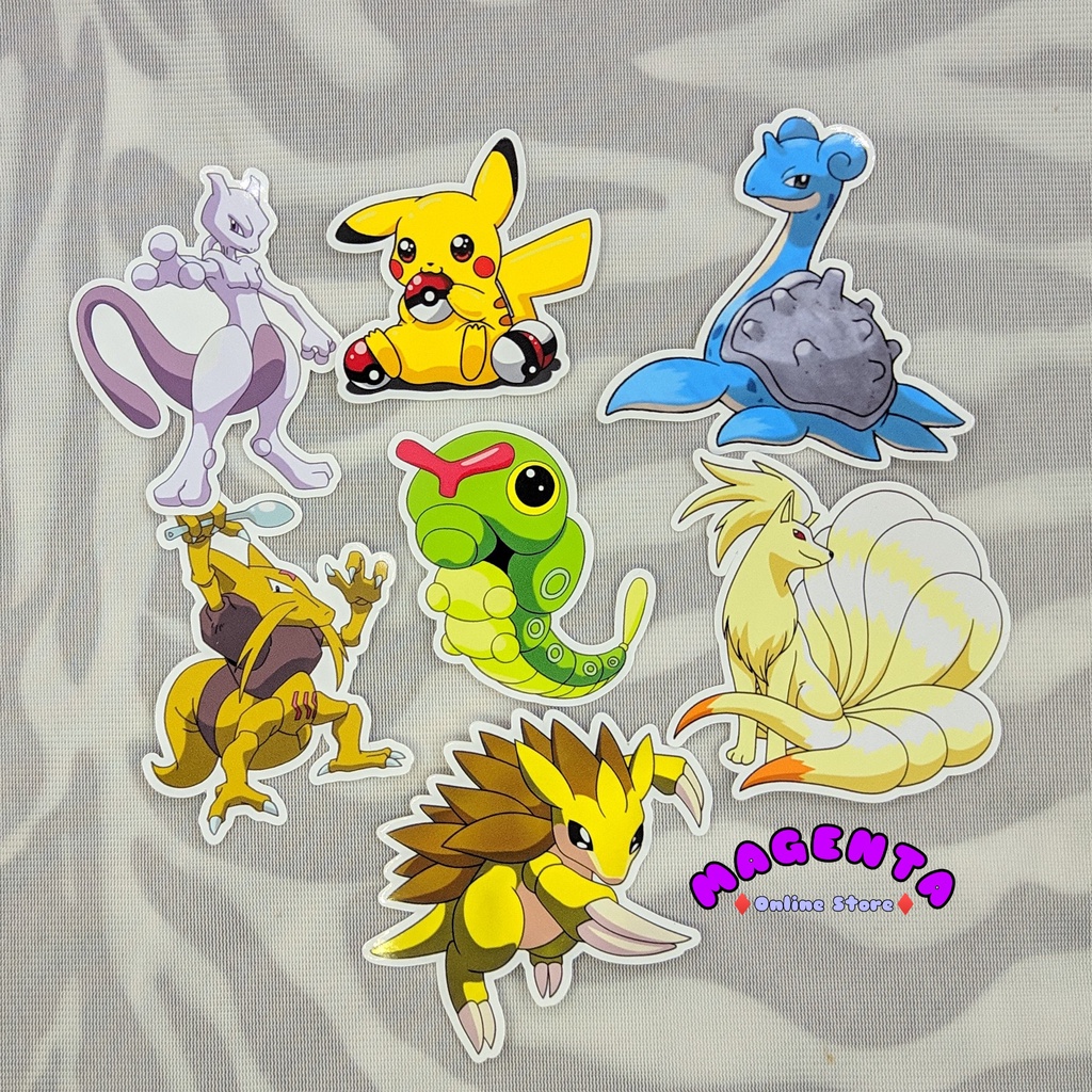Jual Stiker Anime Pokemon POKE-2 | Shopee Indonesia