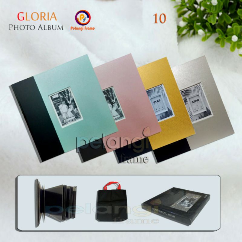 Jual Album foto/magnetik/2R - 10R/ jumbo (isi 10 sheet) Potrait | Shopee Indonesia