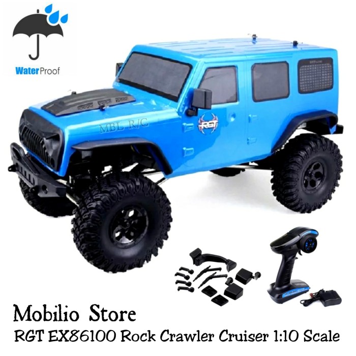 Jual RC RGT HSP EX 86100 Rock Crawler Cruiser 1:10 Waterproof 4x4 Off ...