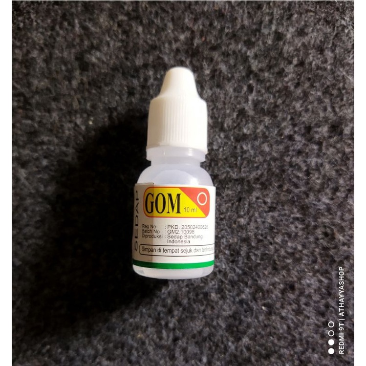 Jual GOM Glycerine obat sariawan / aktivator slime 10 ml | Shopee Indonesia