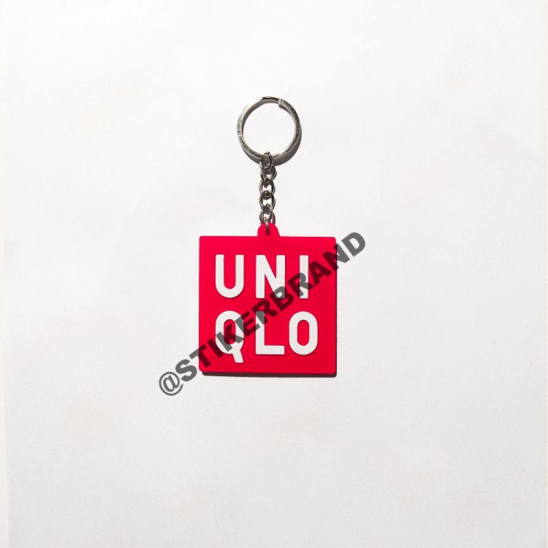 Jual gantungan kunci keychain brand UNIQLO karet | Shopee Indonesia