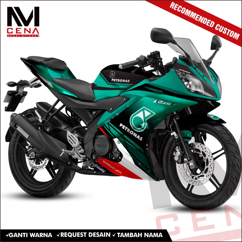 Jual Decal Sticker Stiker Yamaha R15 V2 Full Body Custom Decal R15 V2 ...