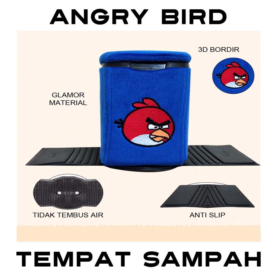 Jual TEMPAT SAMAPAH MOBIL ANGRY BIRD | Shopee Indonesia