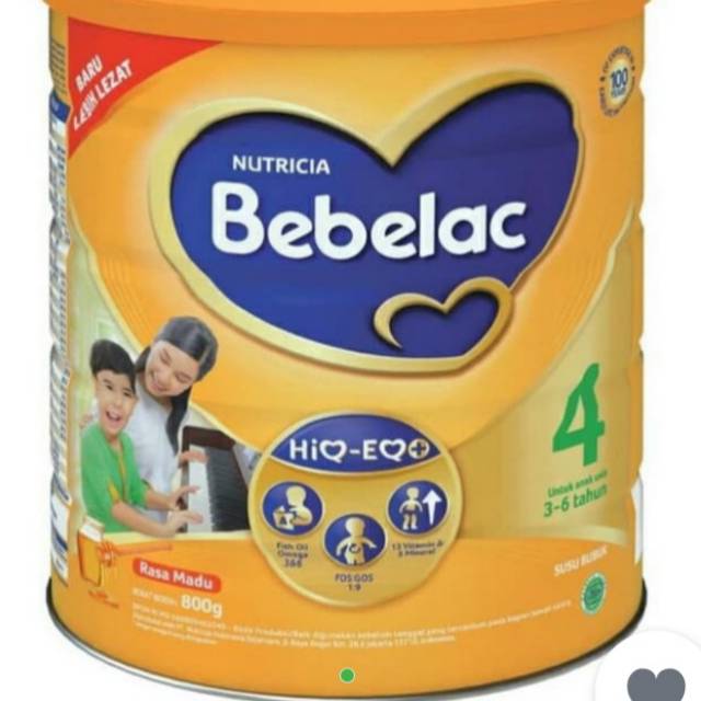 Jual Bebelac 4 Rasa Madu 800 Gr (Usia 3-6 Tahun) | Shopee Indonesia