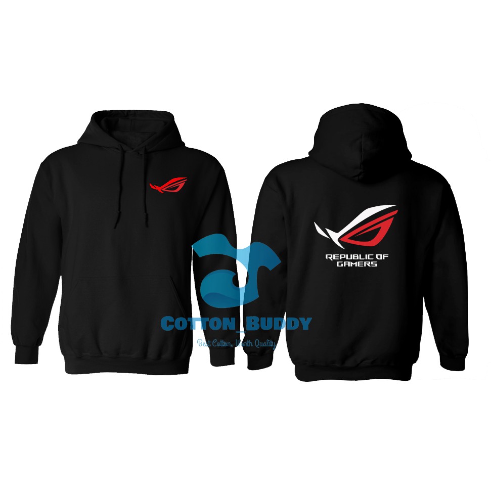 Jual SWEATER HOODIE ROG JAKET GAMING REPUBLIC OF GAMER ASUS LAPTOP ...