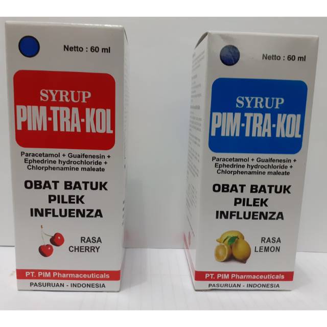 Jual Sirup obat batuk pilek influenza PIMTRAKOL | Shopee Indonesia