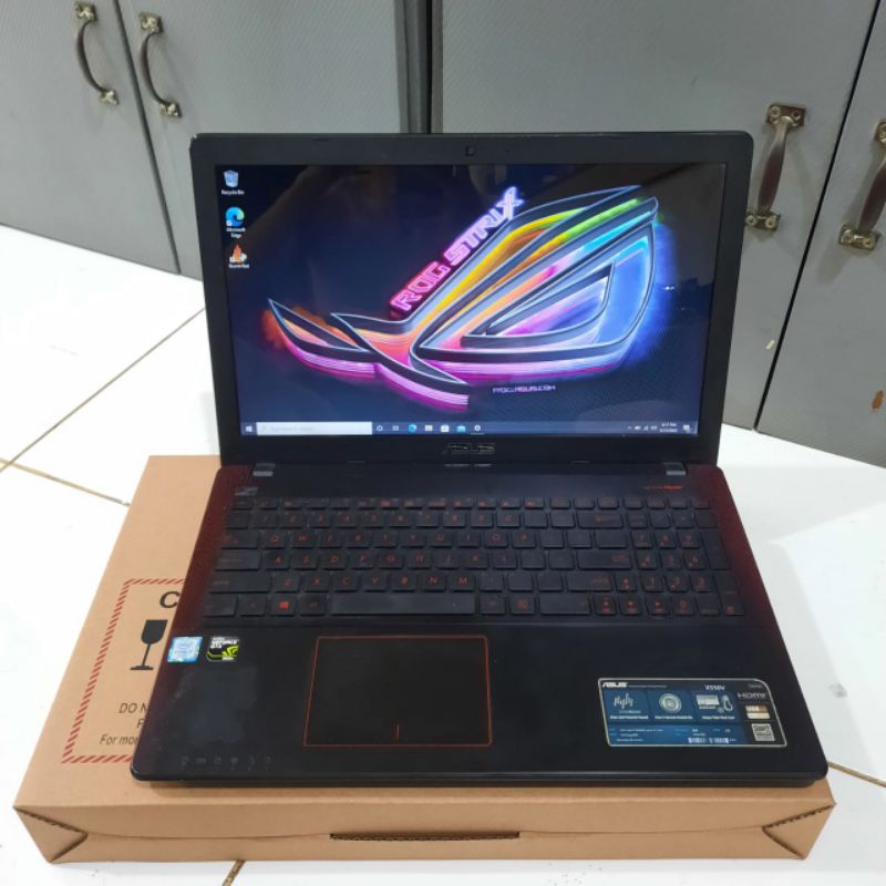 Jual Laptop Gaming Asus Baby ROG X550VX Cor i7-6700HQ Ram 8GB Nvdia ...