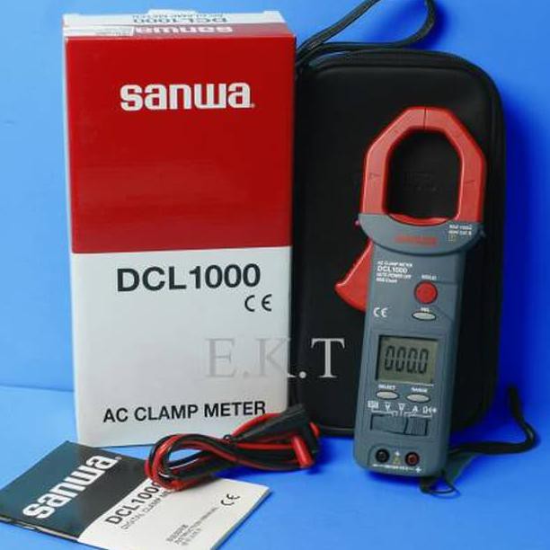 Jual Sanwa DCL1000 DIGITAL CLAMP METER TANG AMPERE 1000A JAPAN DCL-1000 ...