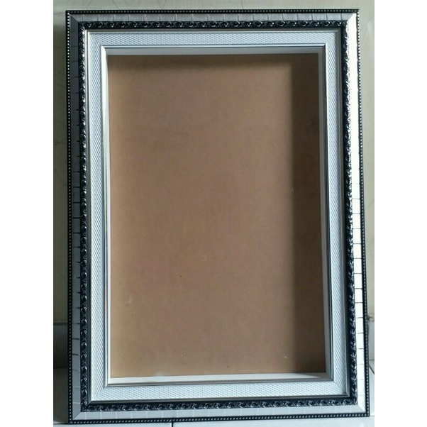 Jual BINGKAI MAHAR/PIGURA MAHAR/FRAME DOUBLE LIST SILVER | Shopee Indonesia