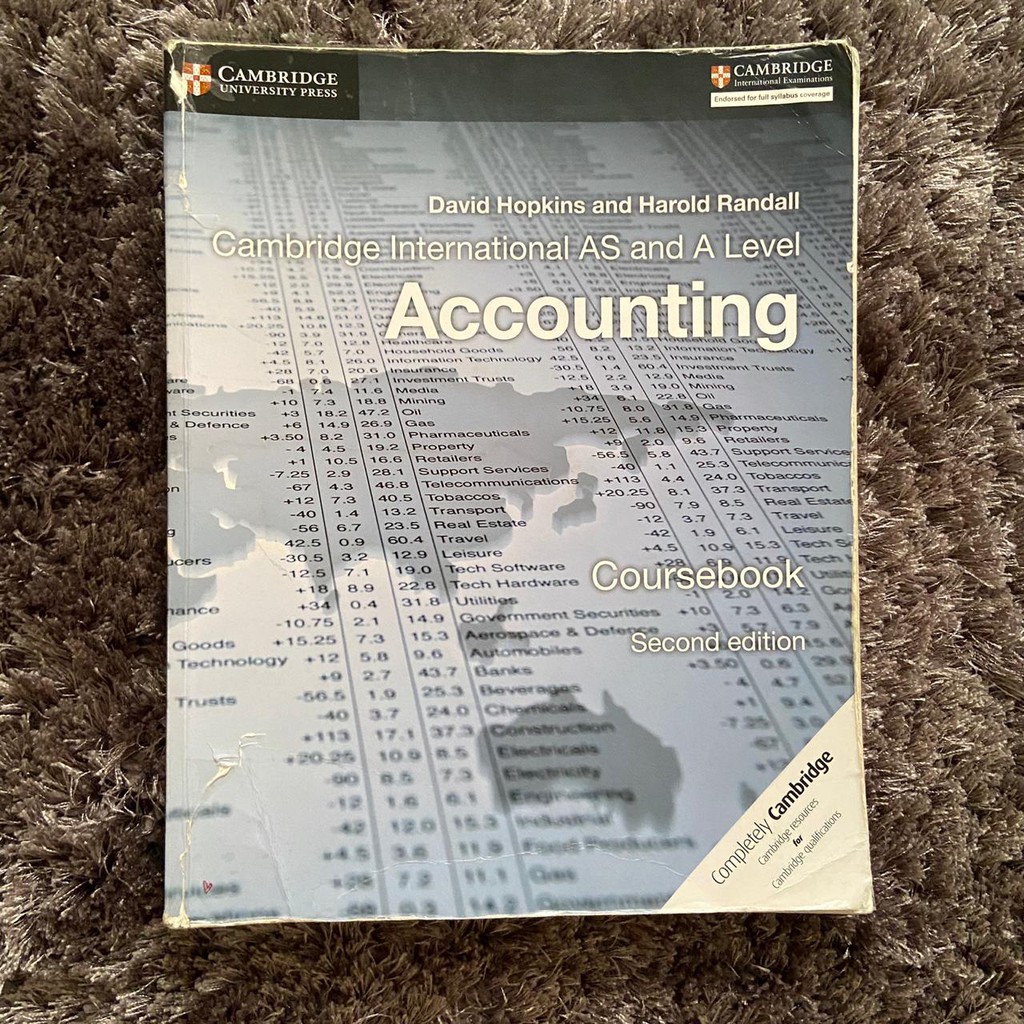 Jual Cambridge IGCSE A Level Accounting Coursebook | Shopee Indonesia
