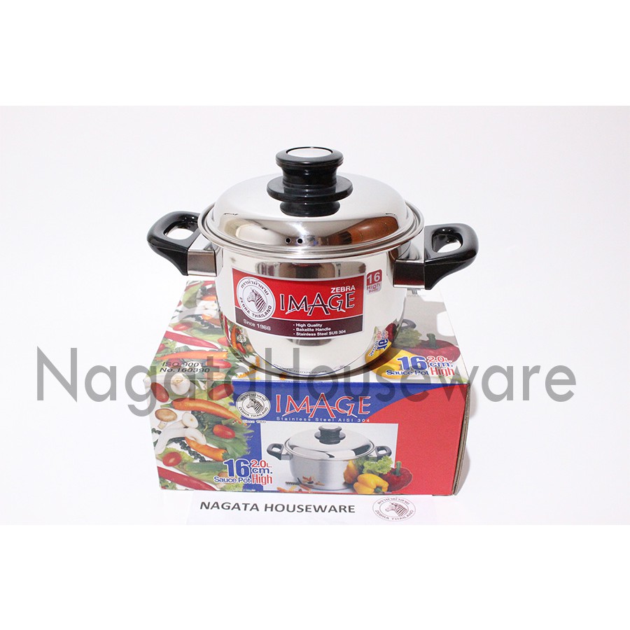Jual Panci Saus Stainless / Panci Masak / Panci Zebra / Panci Sop Sup ...
