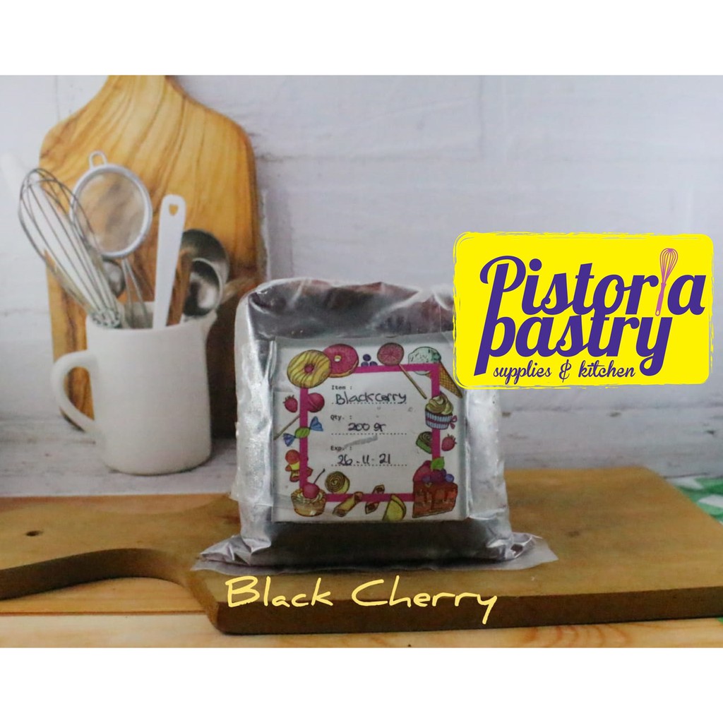 Jual Decorfruit Black Cherry - 200gr (selai Ceri Hitam) | Shopee Indonesia
