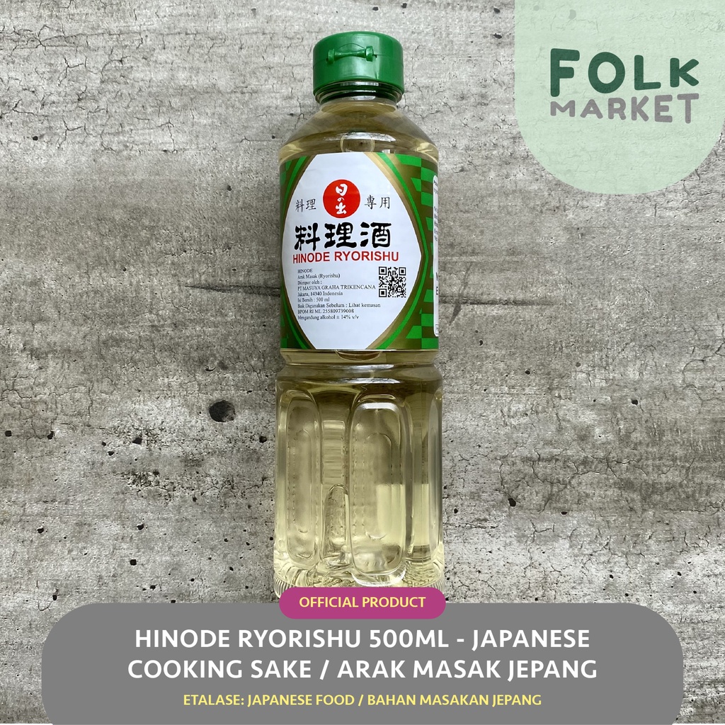 Jual HINODE Ryorishu 500ml - Arak Masak Jepang / Japanese Cooking Sake ...