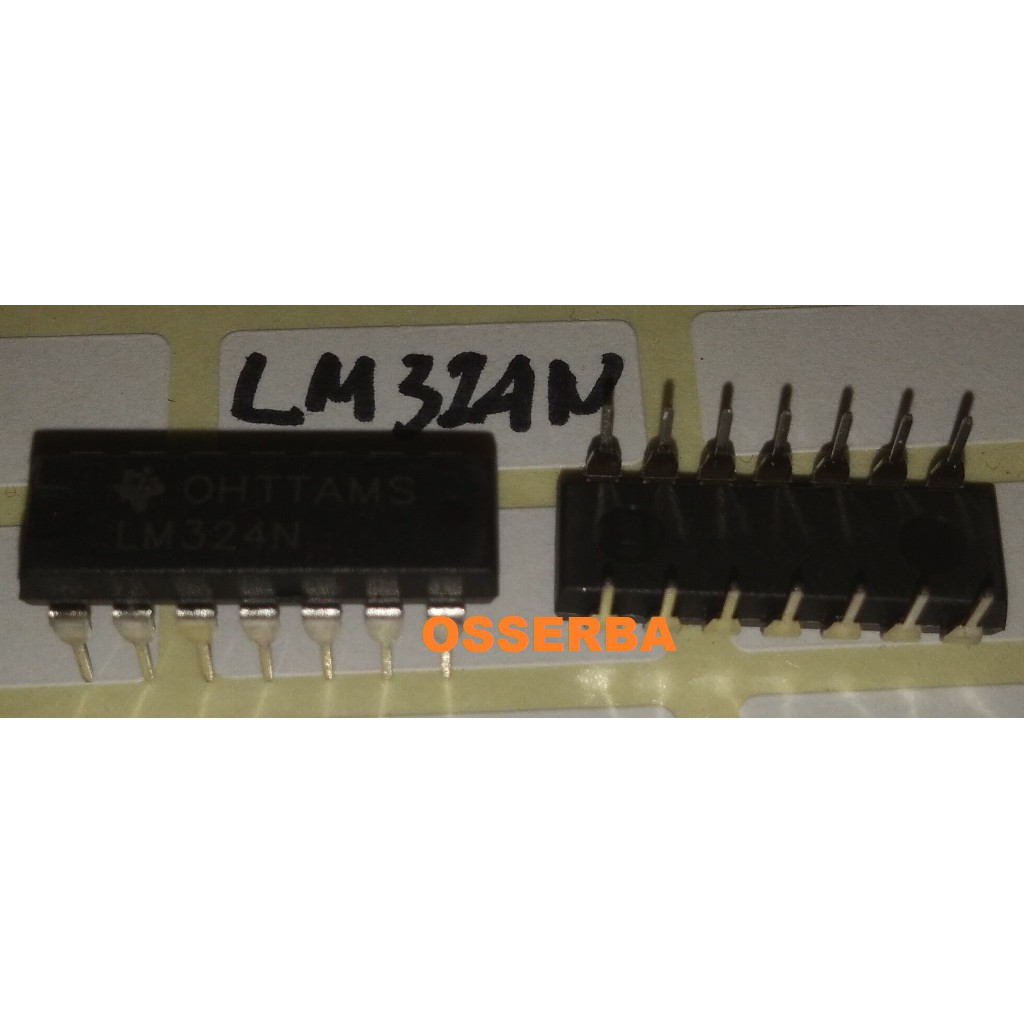 Jual IC LM324N LM324 Quad Op Amp DIP14 IC | Shopee Indonesia
