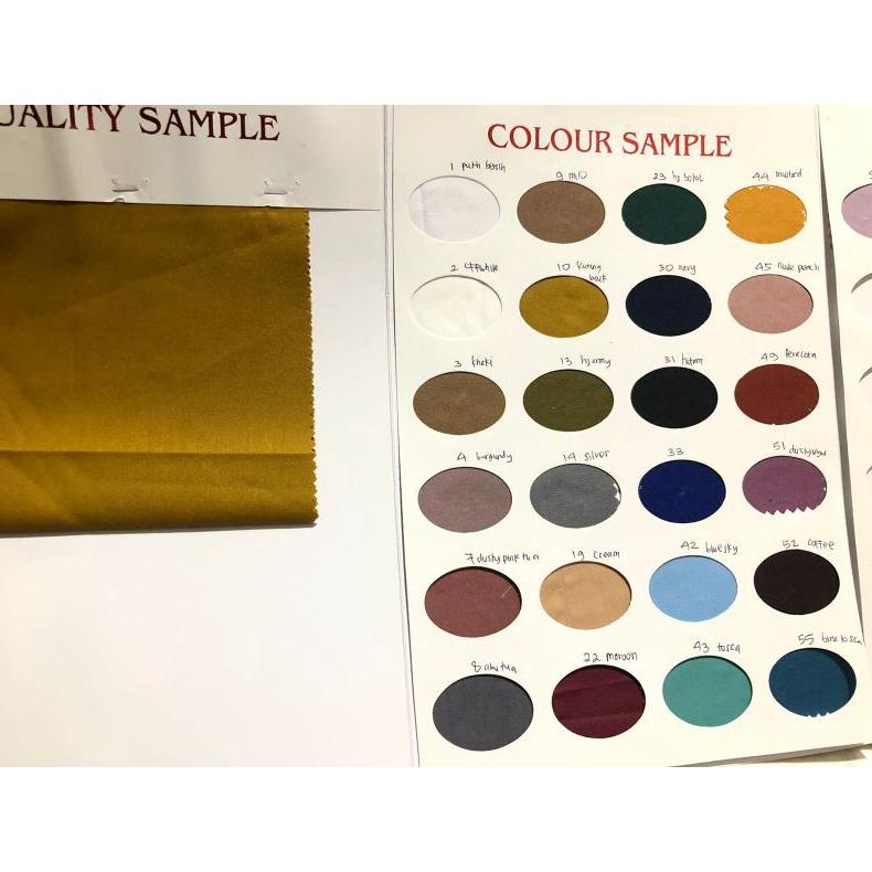 Jual Multi Kain Buku Sample Contoh Catalog Katalok Katalog Warna ...