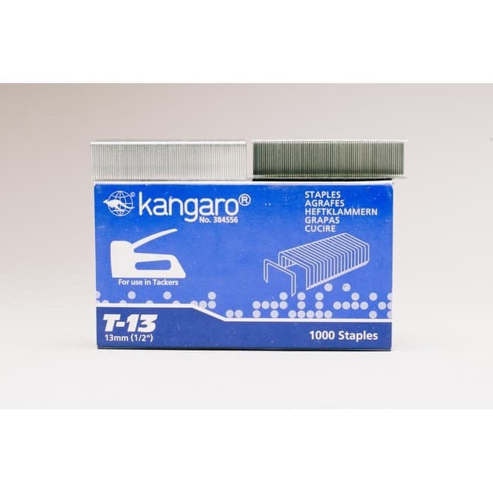 Jual Staples / Isi Gun Tacker / Isi Staples Kangaro T-13 | Shopee Indonesia