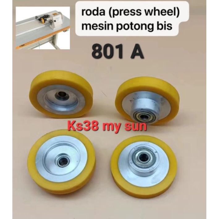 Jual roda karet mesin potong bis 801A... 1pcs | Shopee Indonesia