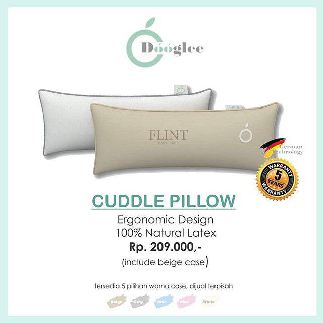 Jual Cuddle pillow dooglee indonesia bantal latex anak bayi new born ...