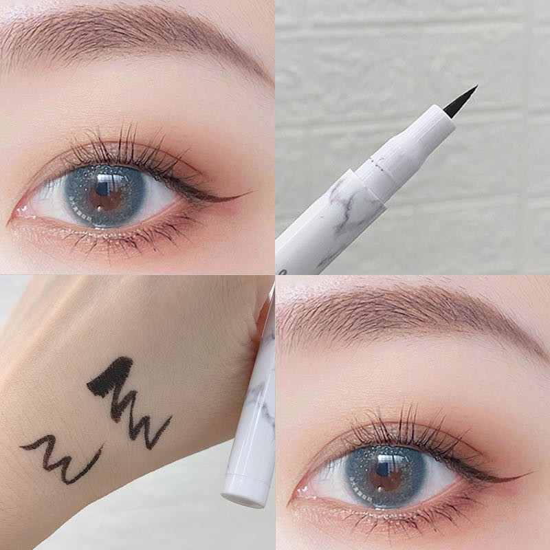 Jual Hyper Glossy Liquid Eyeliner Eyes MakeUp - Hitam (Glossy ...