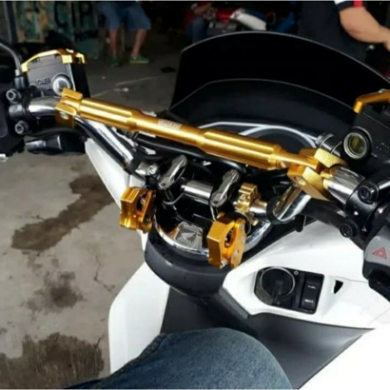 Jual Paket palang stang stabiliser stang dan gantungan barang CNC 2 pcs ...