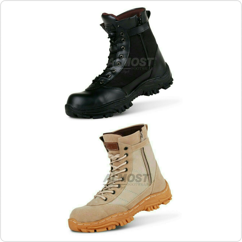 Jual sepatu tactical pria model tim prabu original original almost SWAT ...