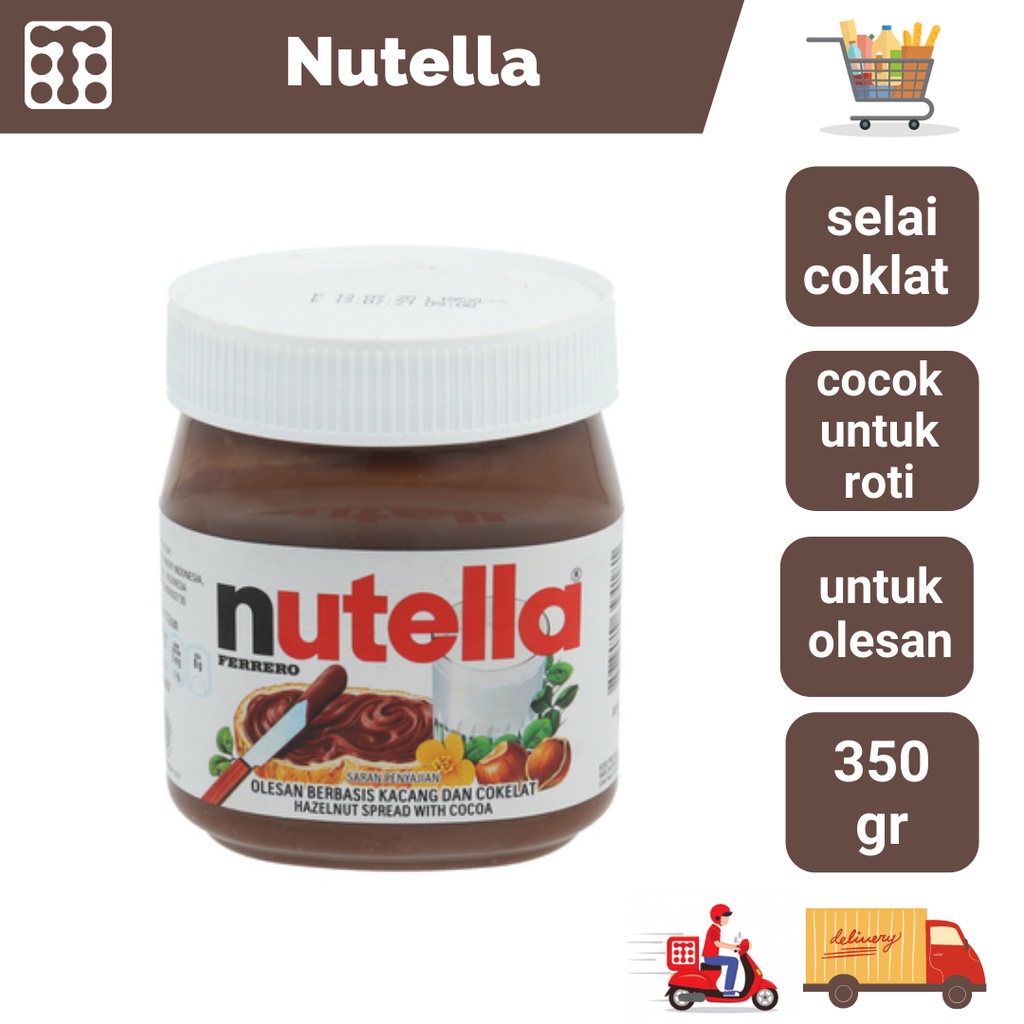 Jual Nutella 350 Gram / Selai Nutella | Shopee Indonesia