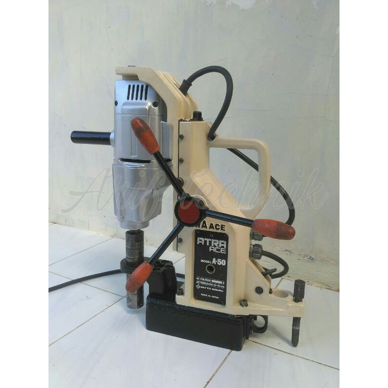 Jual Mesin Bor Magnet ATRA ACE A-50 / Mesin Bor Mahnet Jetbroach Nitto ...