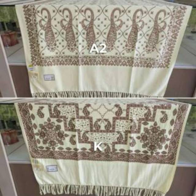 Jual Sorban import kashmir kashmiri print rida surban syal | Shopee ...