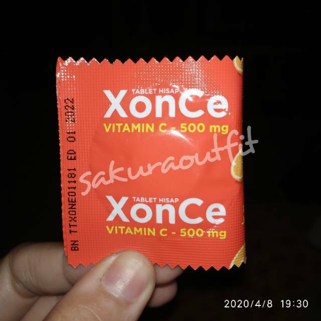 Jual Vitacimin Vicee Xonce (harga pertablet) Vitamin C 500mg | Shopee ...
